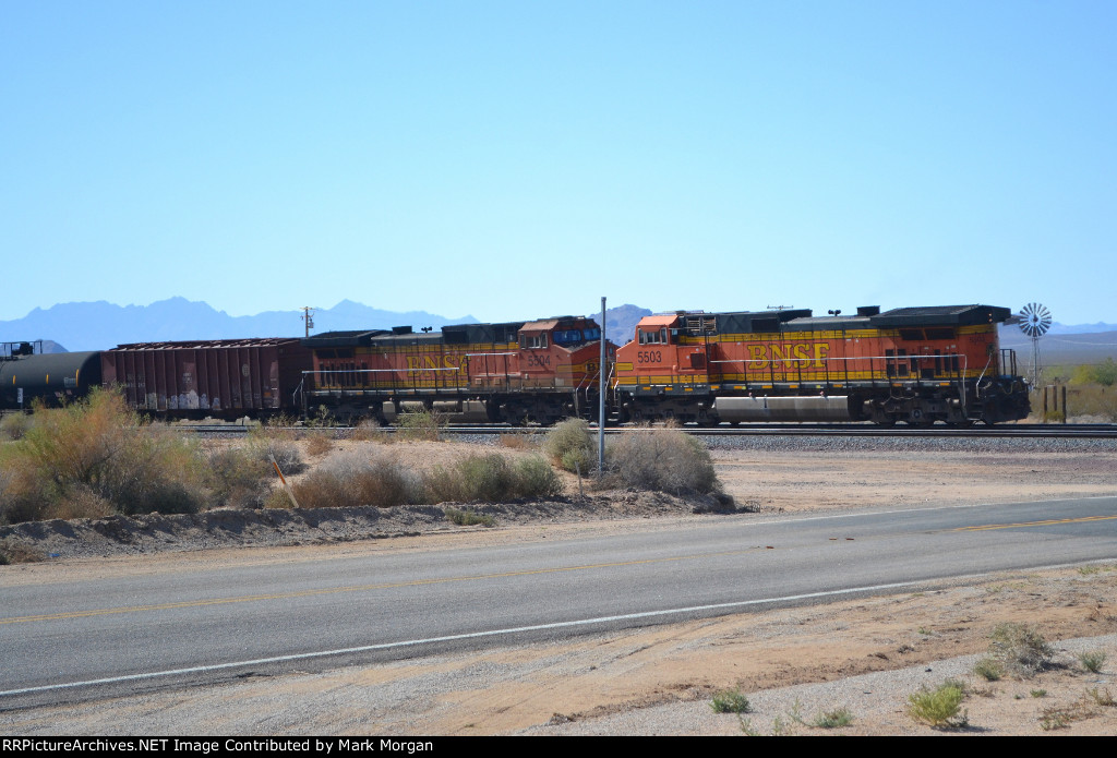 BNSF C44-9W 5503